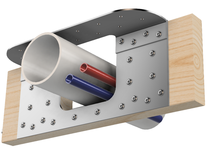 Floor Joist Notch Repair Kit - 2x8 – Nolan Structural Products